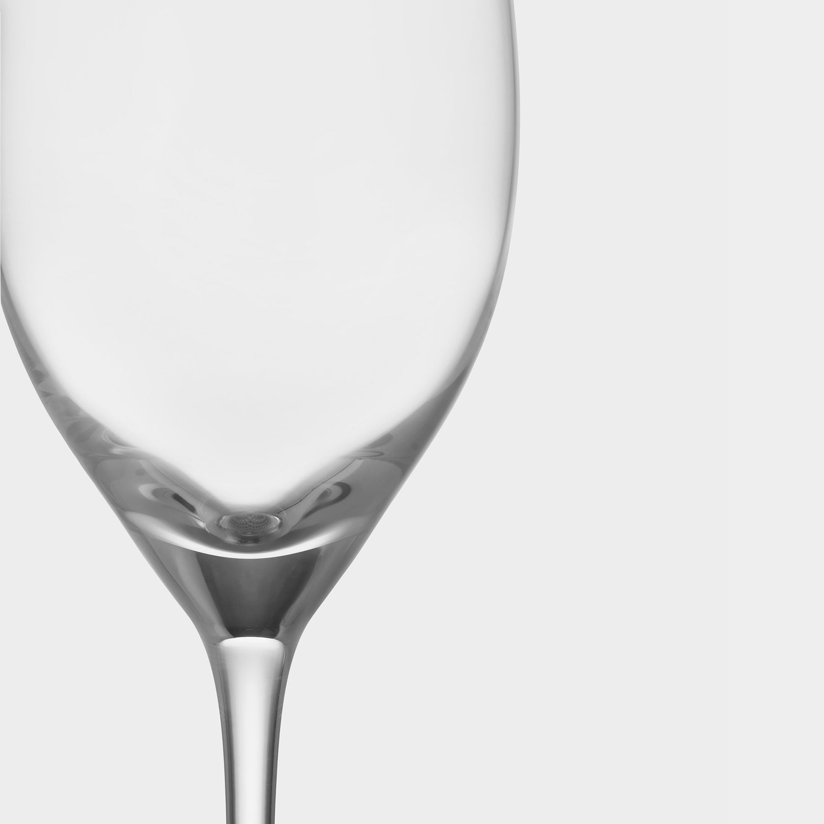 Orrefors Merlot Champagne Sparkling Wine Flute Glass Crystal Clear